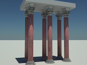 Corinthian Column 3D Models for Download | TurboSquid