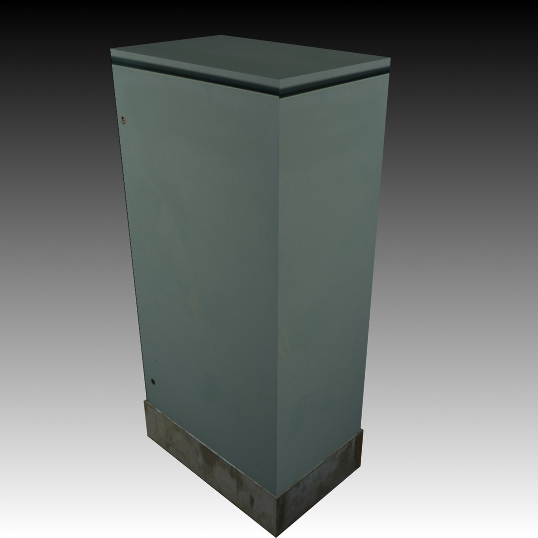 3d Traffic Light Power Box