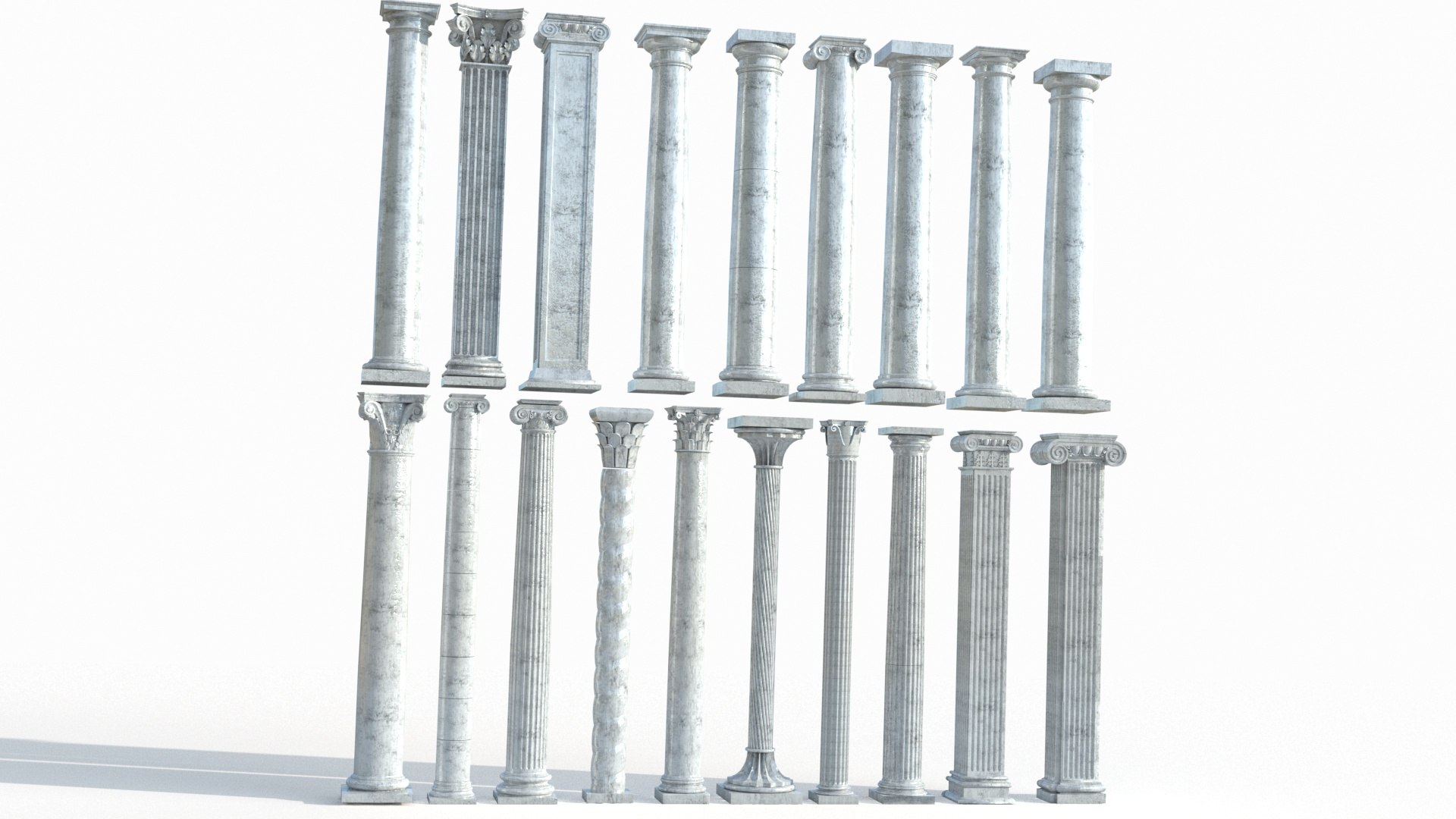 3D Model Column 1 - TurboSquid 2337463
