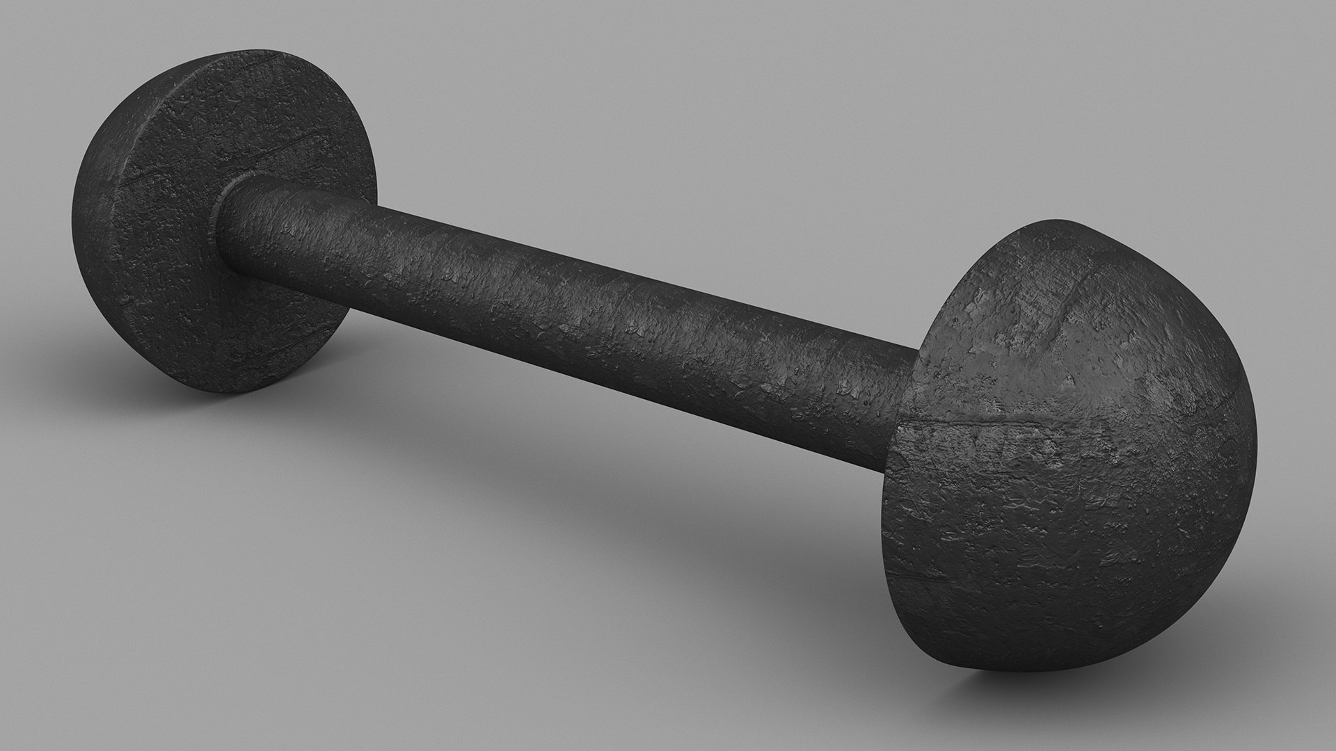 Bar Shot Naval Cannon Projectile 3D model - TurboSquid 2179078