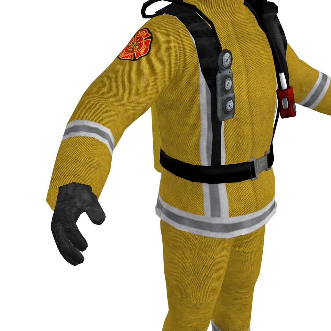 3d Fireman Ready