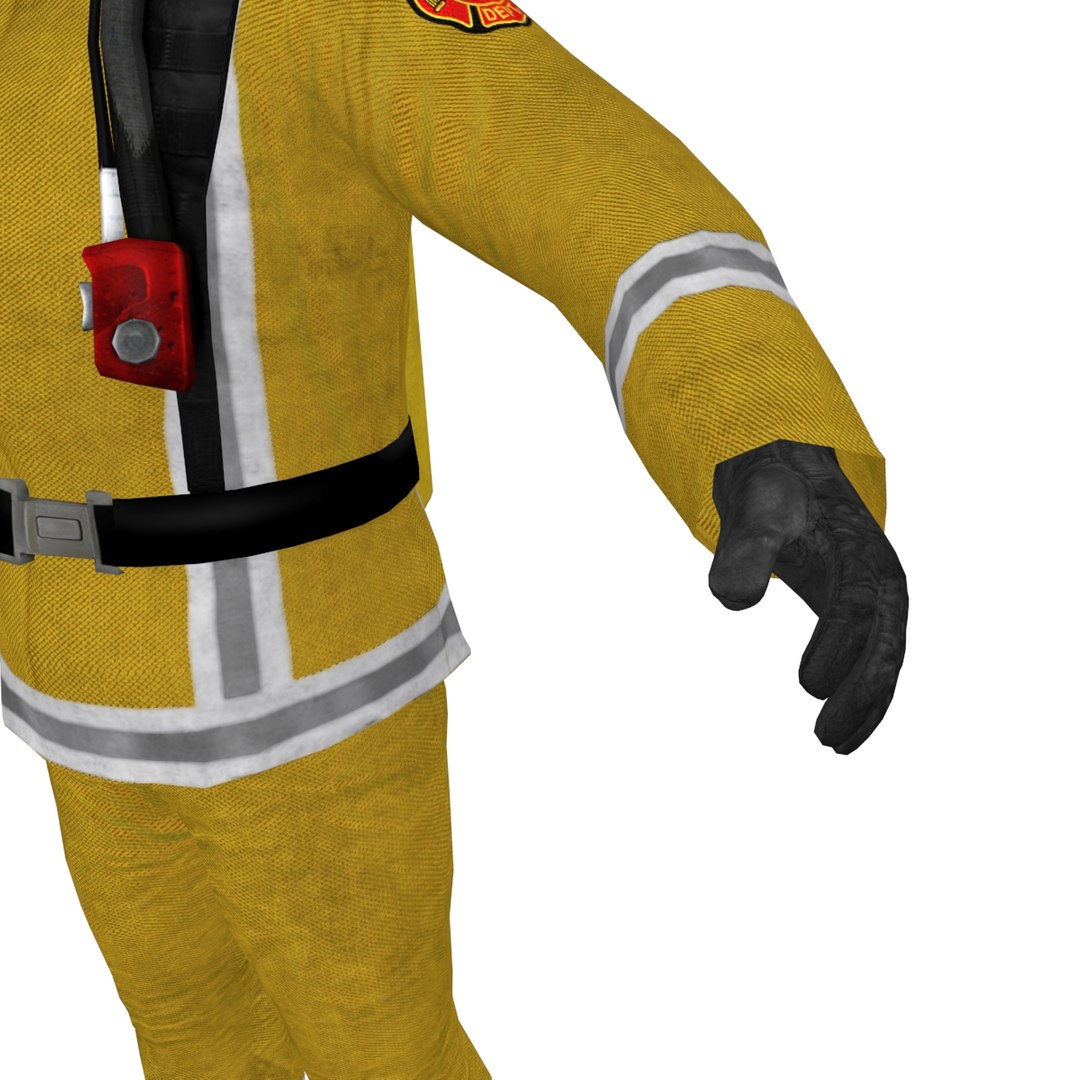 3d Fireman Ready