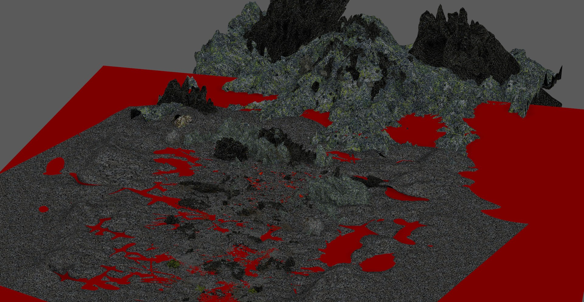 Volcano Mountain 3D Model - TurboSquid 2113482