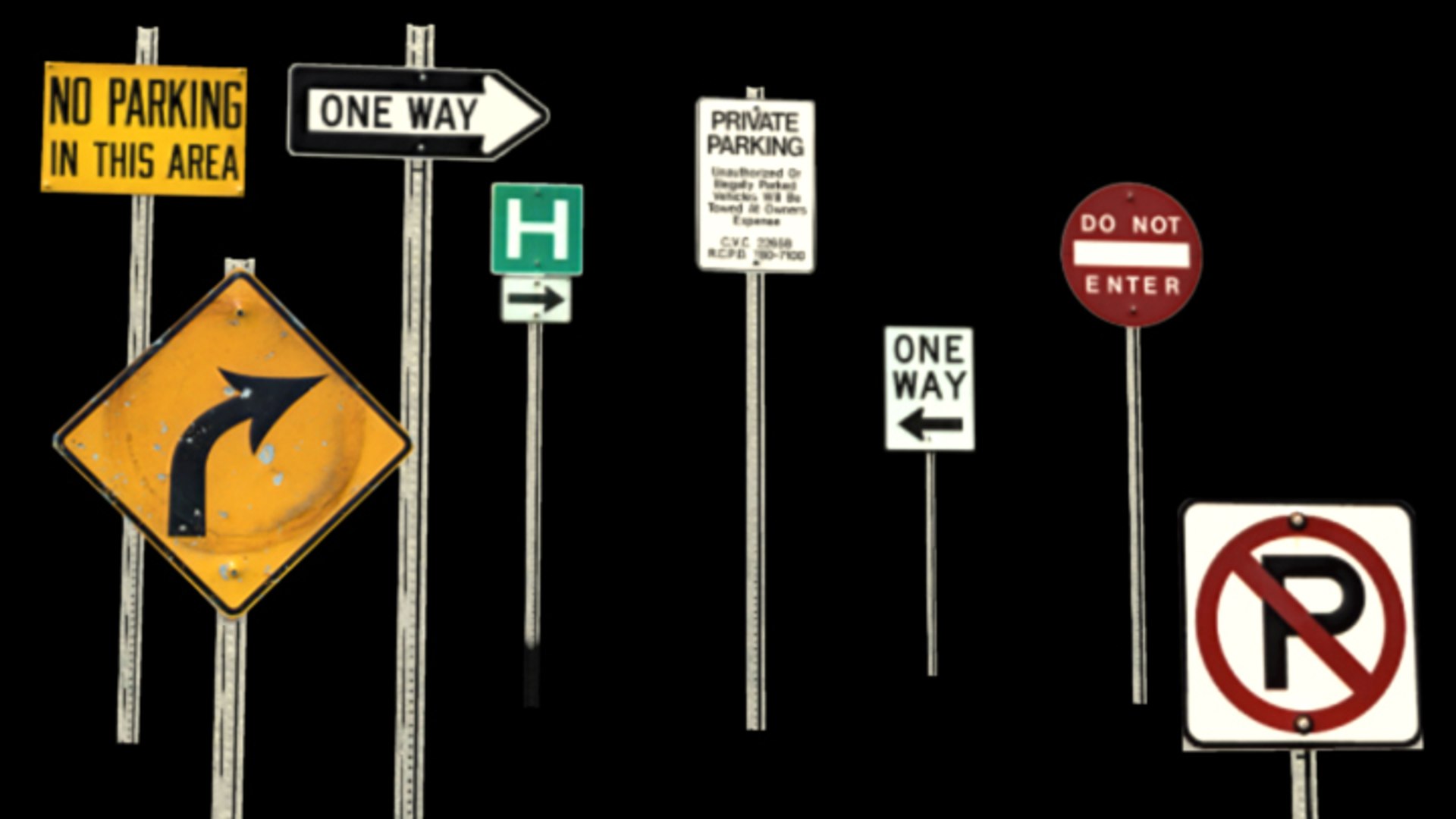 3d Street Sign