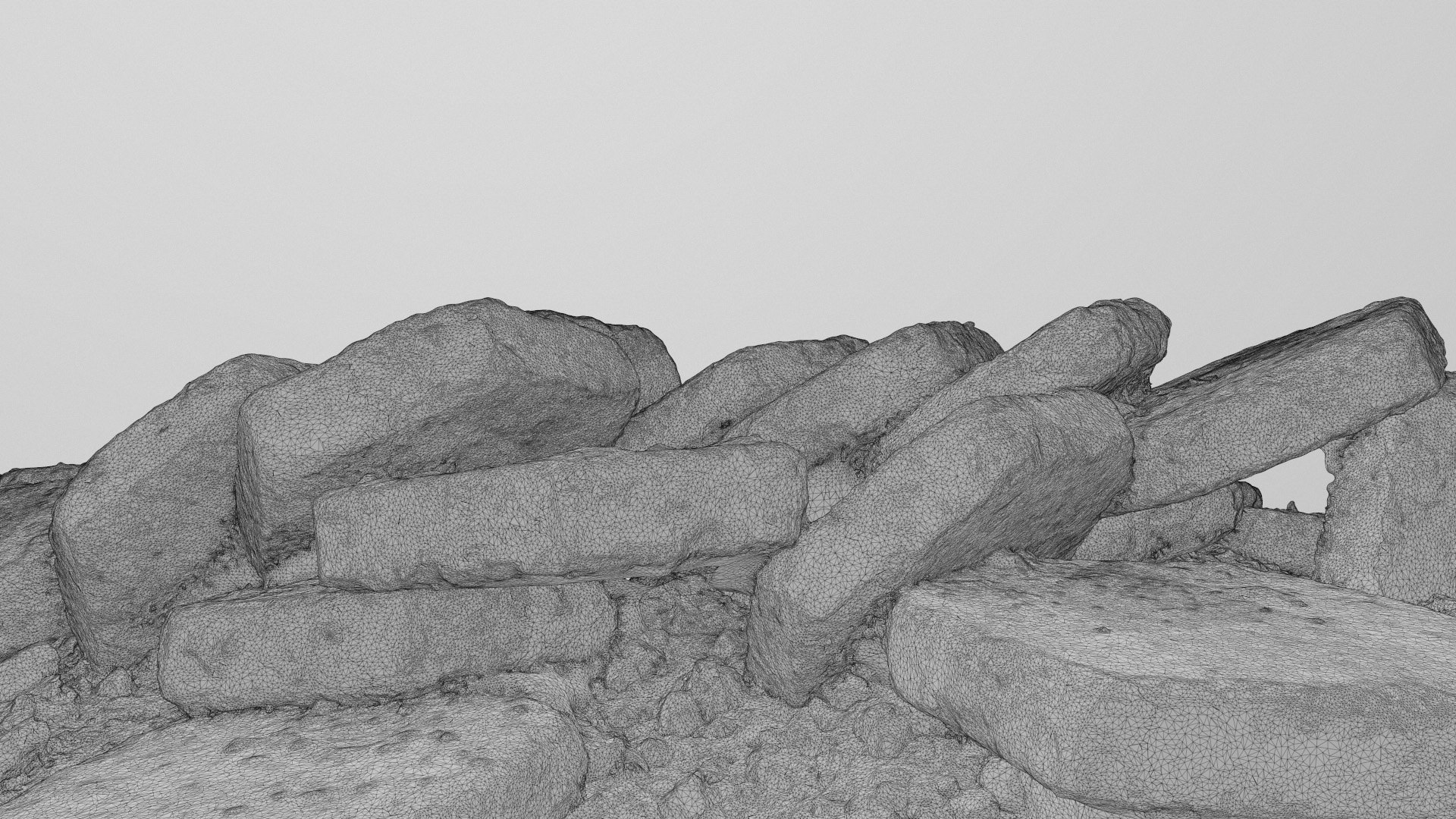 Concrete rubble RAW Scan 3D model - TurboSquid 1764482
