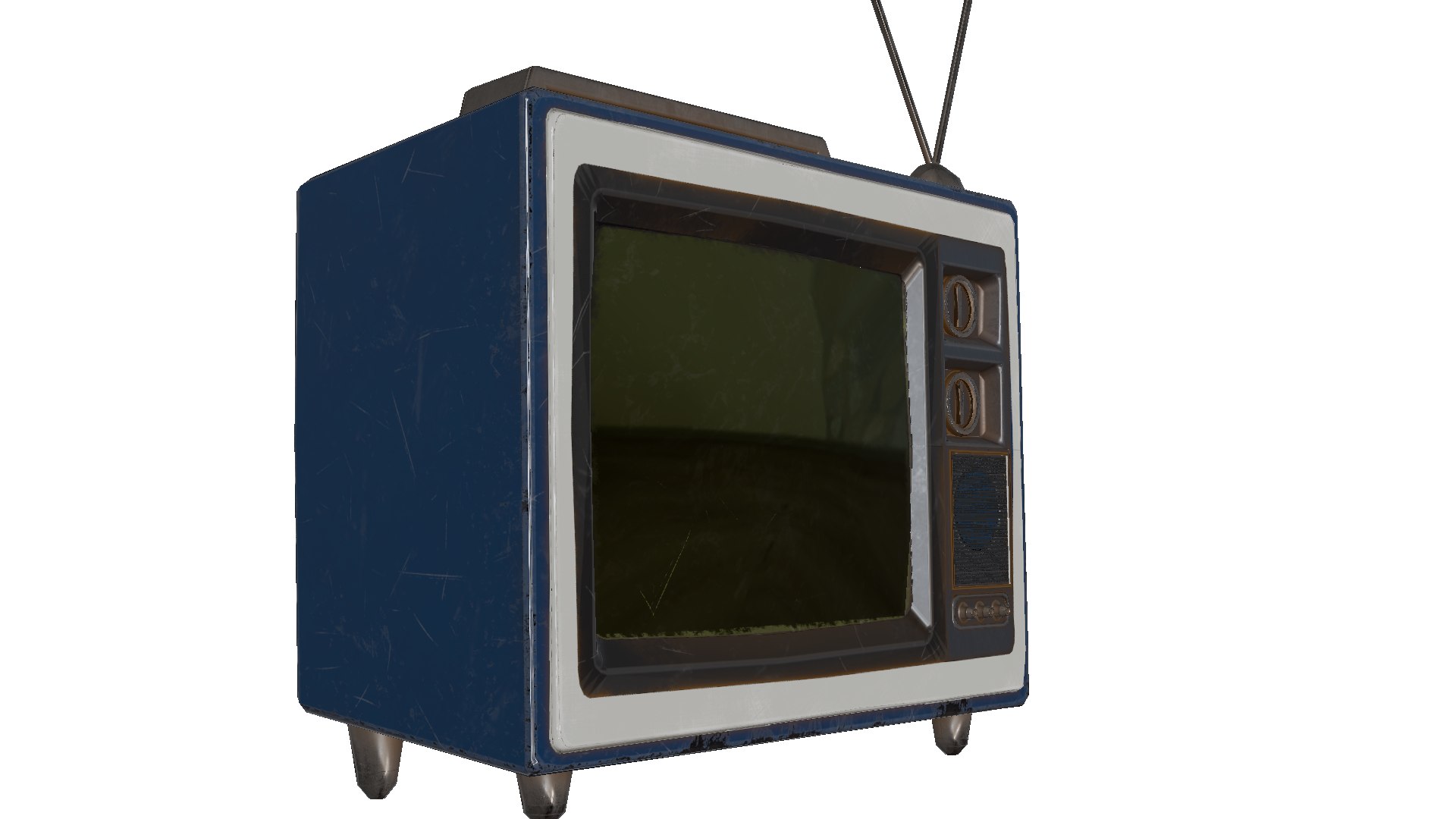 3D CRT TV Model - TurboSquid 2226241