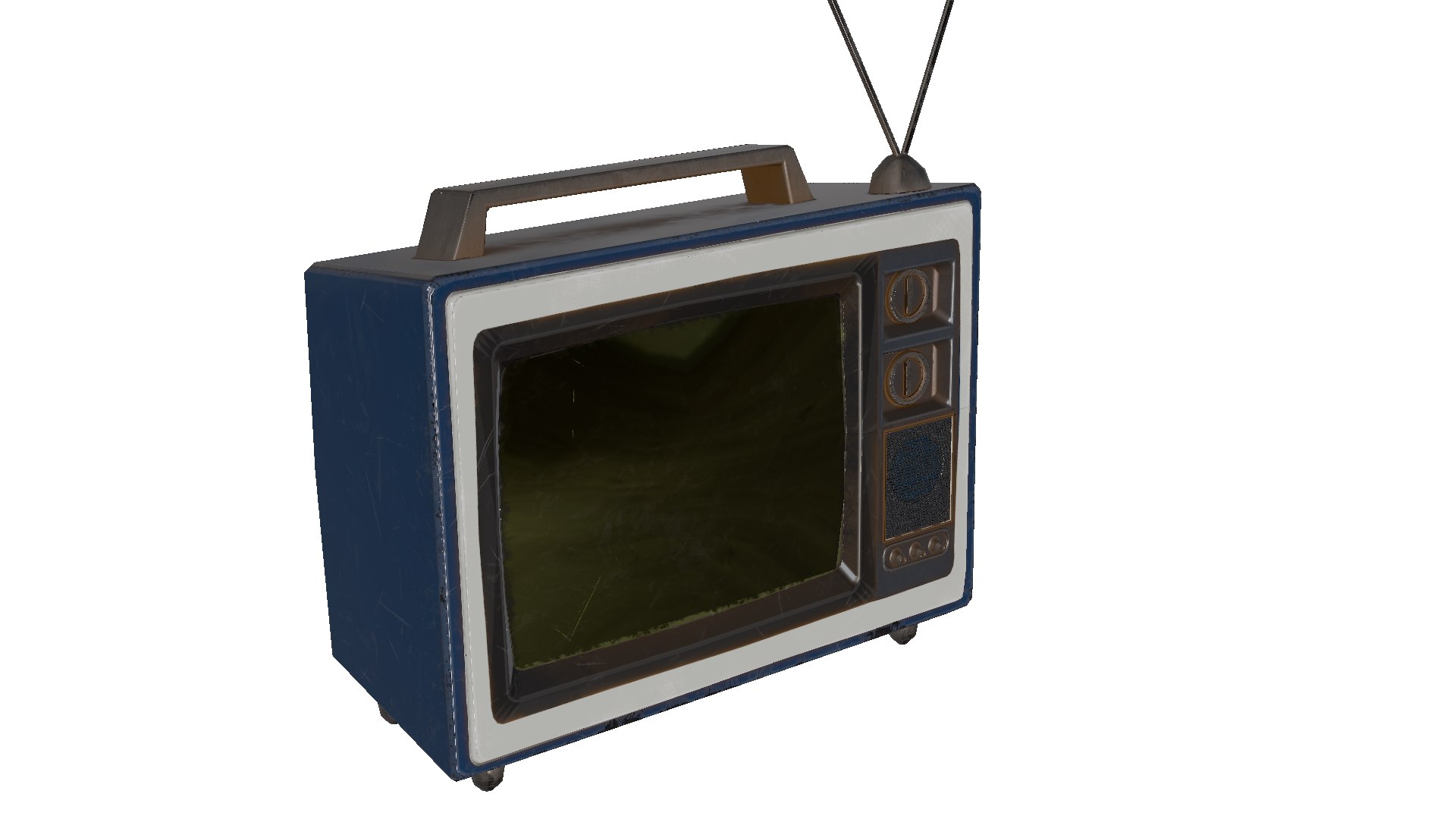 3D CRT TV Model - TurboSquid 2226241