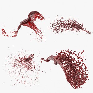 3D Blood Vortex 02 model - TurboSquid 1874255