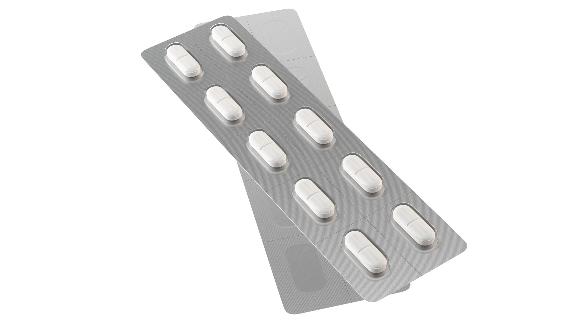 Pills Blister Pack 3D Model - TurboSquid 2152594