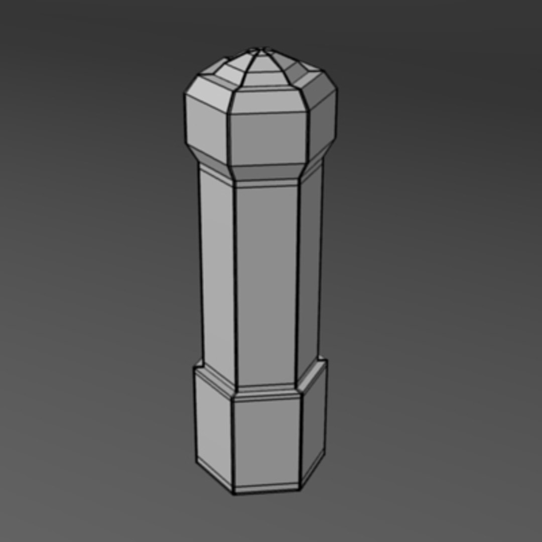 Guard Stone 3d Model