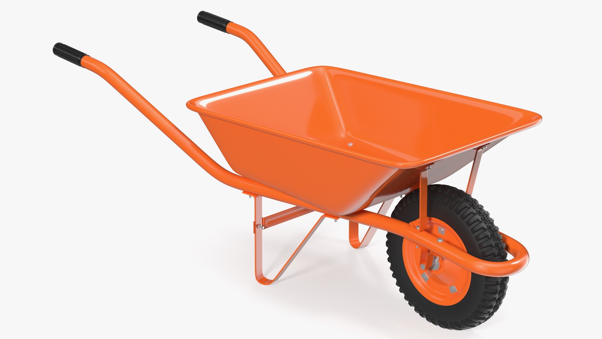 Construction Single Wheel Barrow Model - TurboSquid 2059833