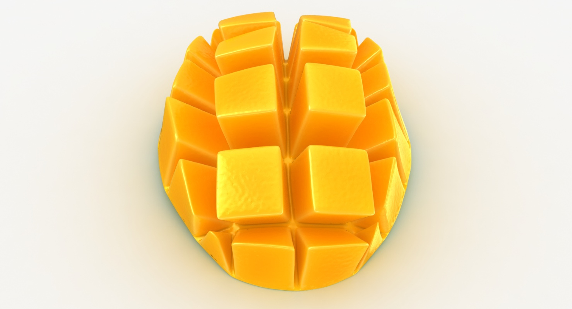 Realistic Mango Slice 3D - TurboSquid 1400691