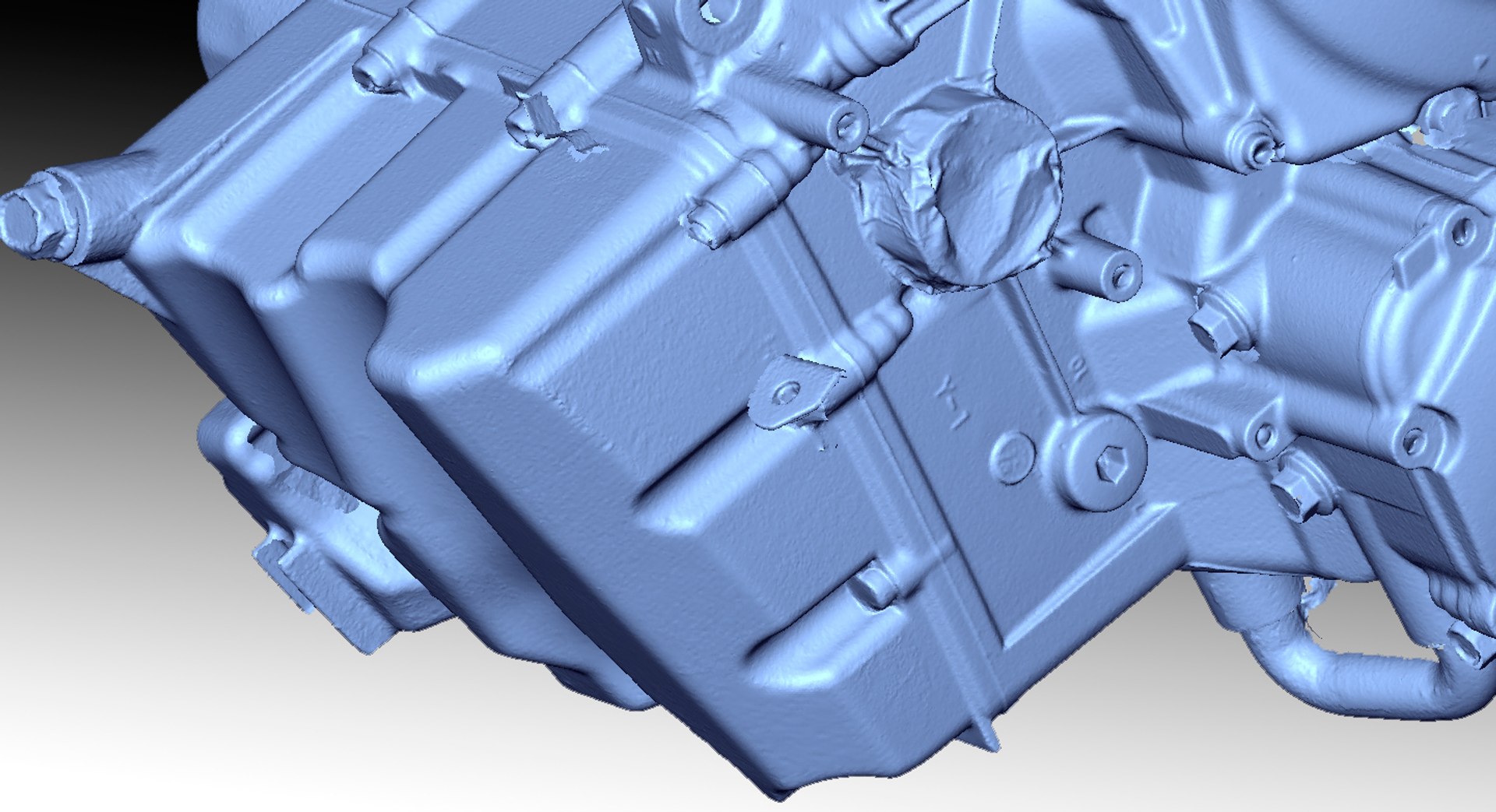 Yamaha R6 Engine Model - TurboSquid 1225340