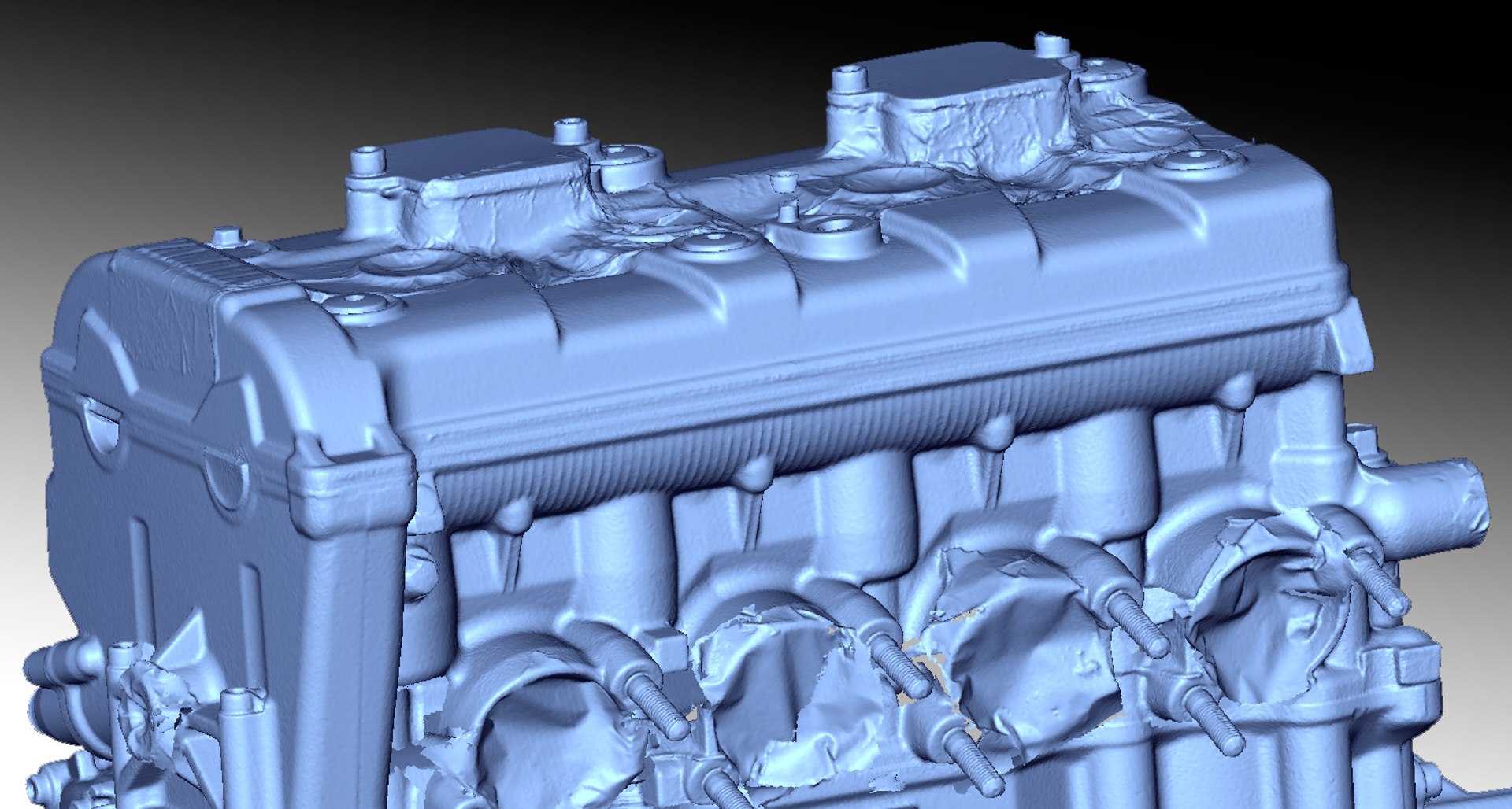 Yamaha R6 Engine Model - TurboSquid 1225340