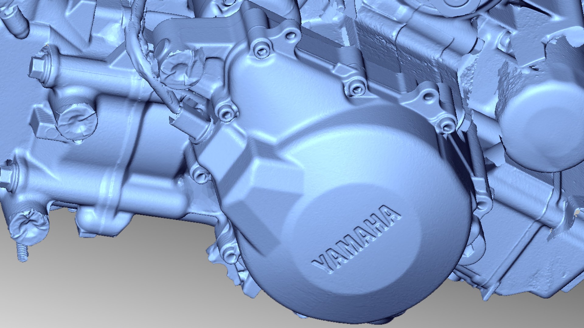 Yamaha R6 Engine Model - TurboSquid 1225340