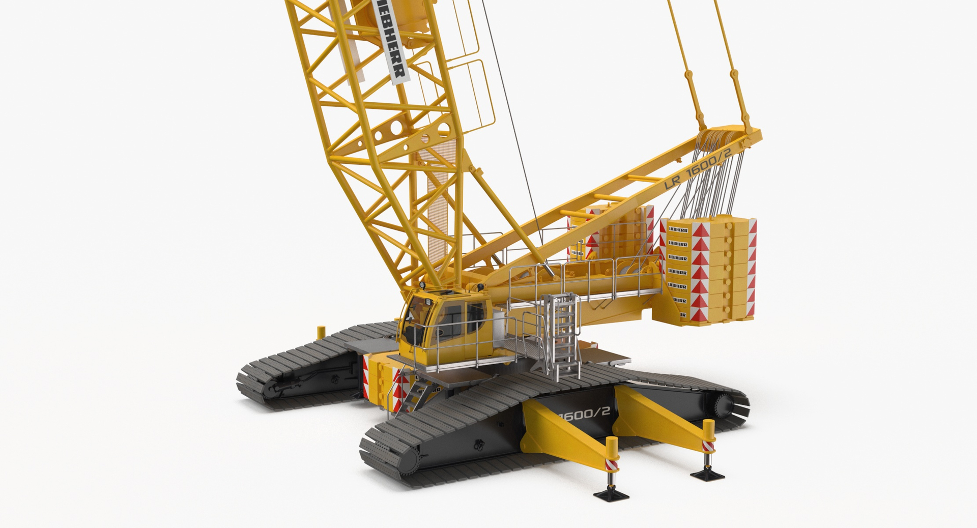 Liebherr Crawler Crane Lr 3D - TurboSquid 1710582