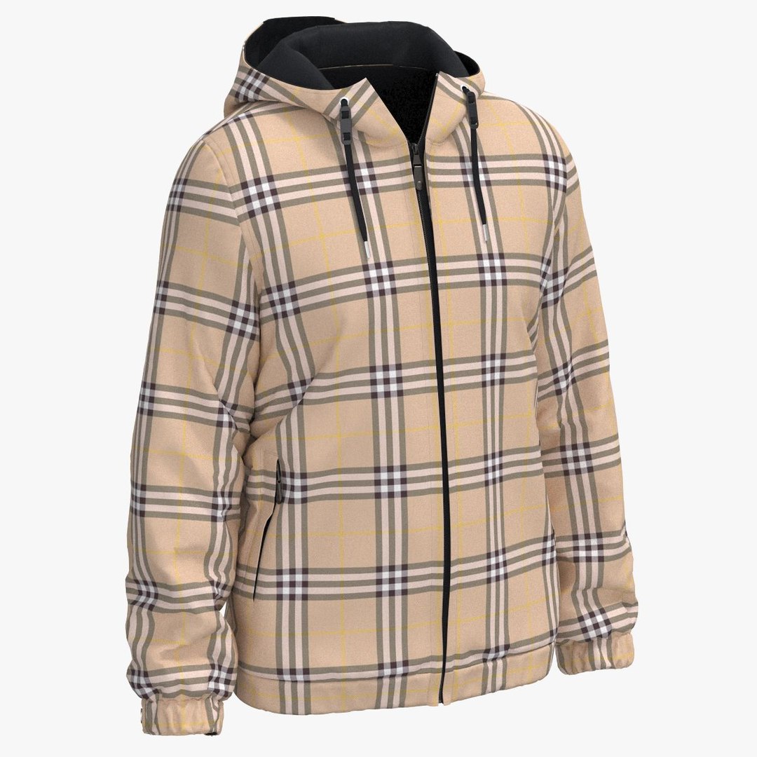 Windbreaker 3D Model - TurboSquid 2010084