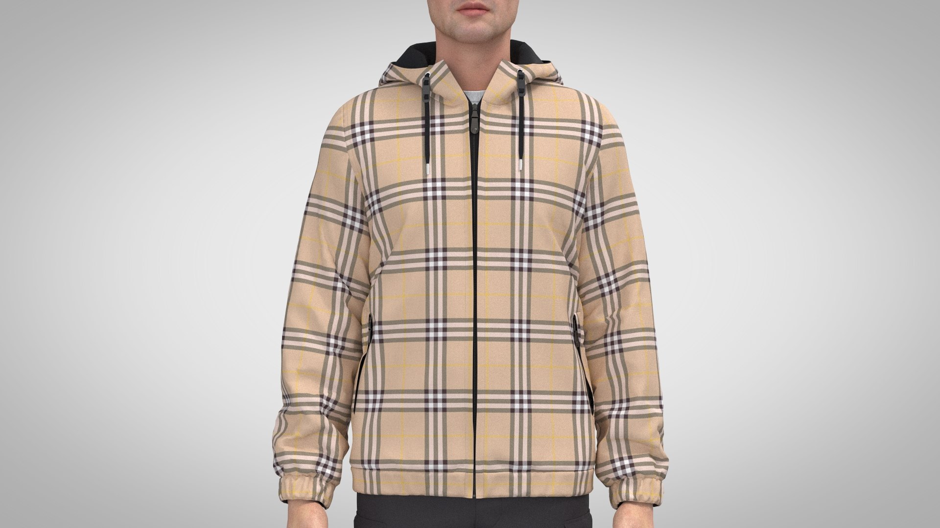 Windbreaker 3D Model - TurboSquid 2010084