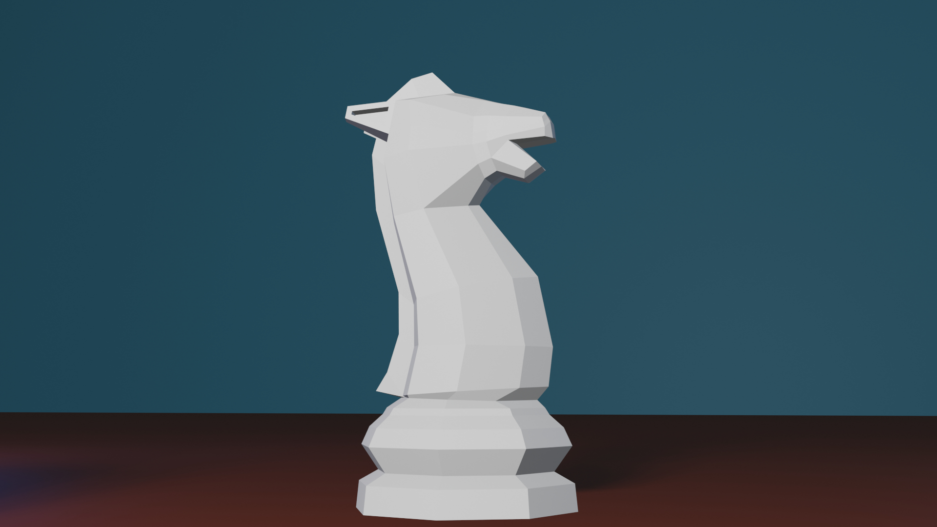 Low Poly Chess Knight Model - TurboSquid 1852053