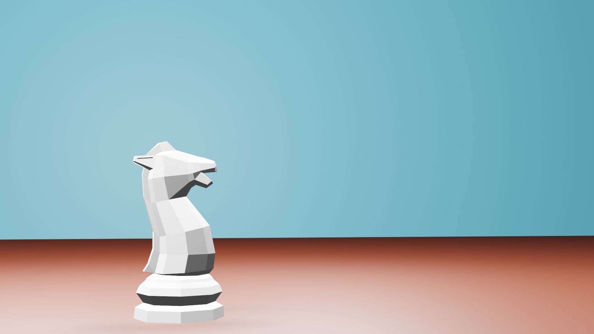 Low Poly Chess Knight Model - TurboSquid 1852053