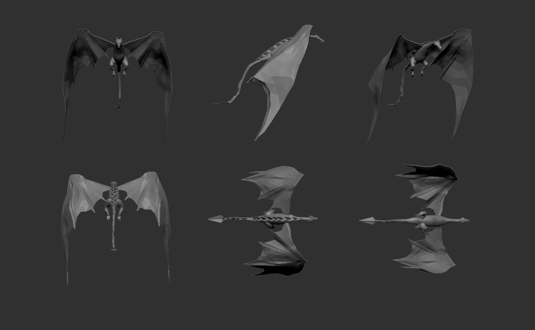 Dragon Used Appearance 3D Model - TurboSquid 1554659