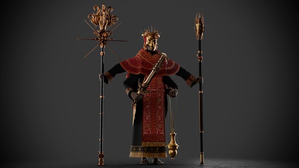 3D model Undead Priest - TurboSquid 1881021