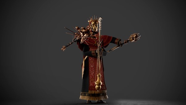 3D model Undead Priest - TurboSquid 1881021