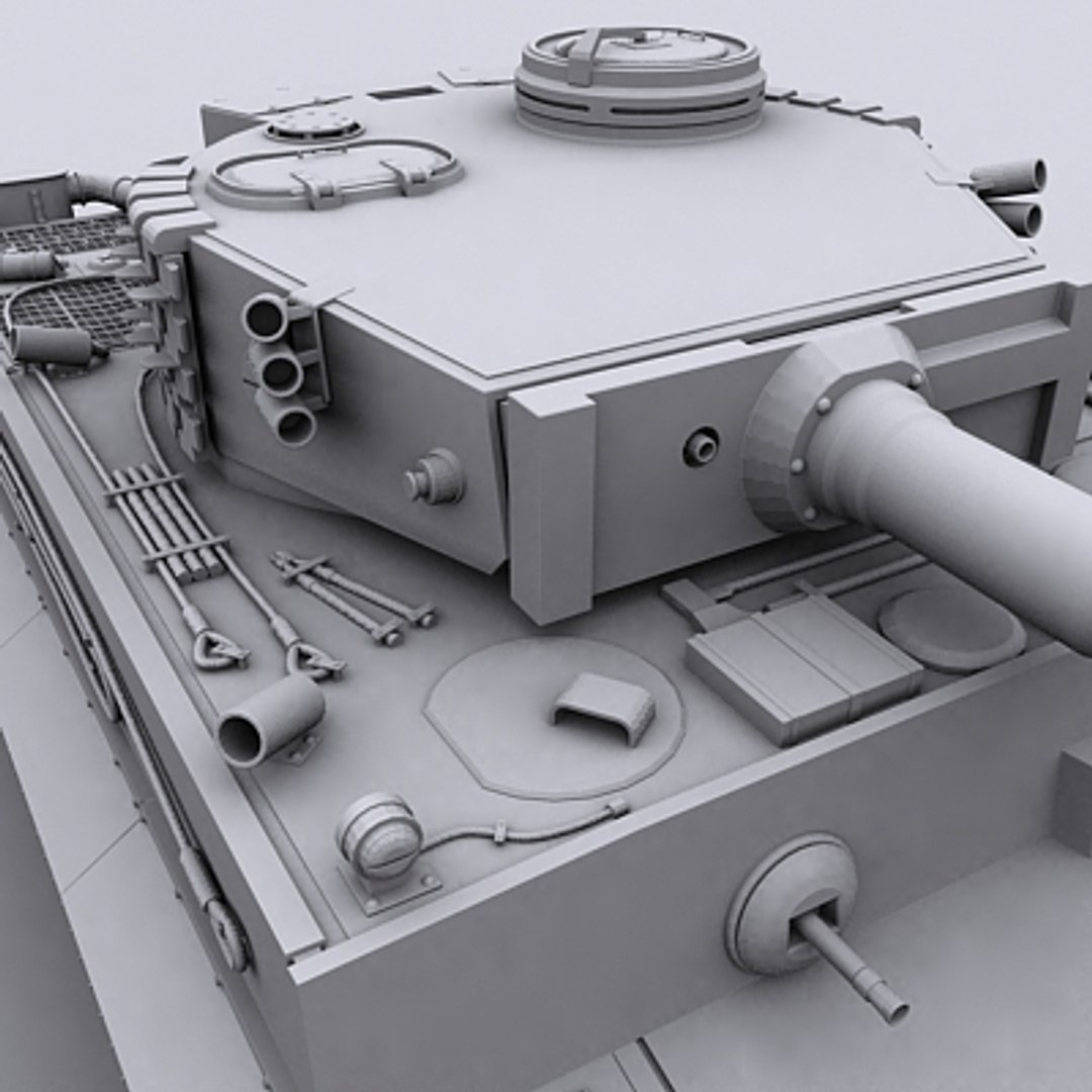 3d Model Tiger Tank