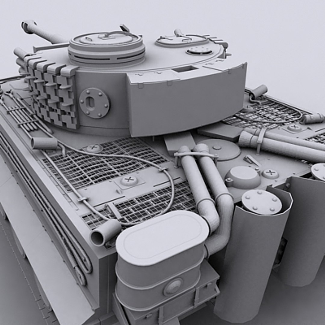 3d Model Tiger Tank
