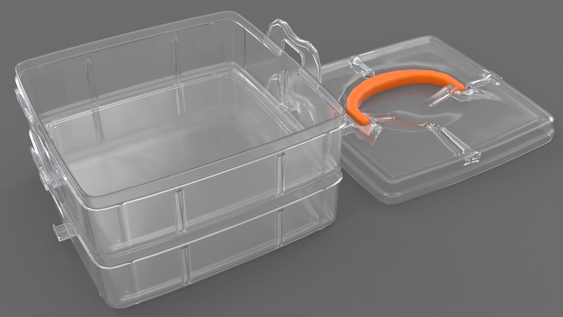 Plastic Box 3D Model - TurboSquid 2234639