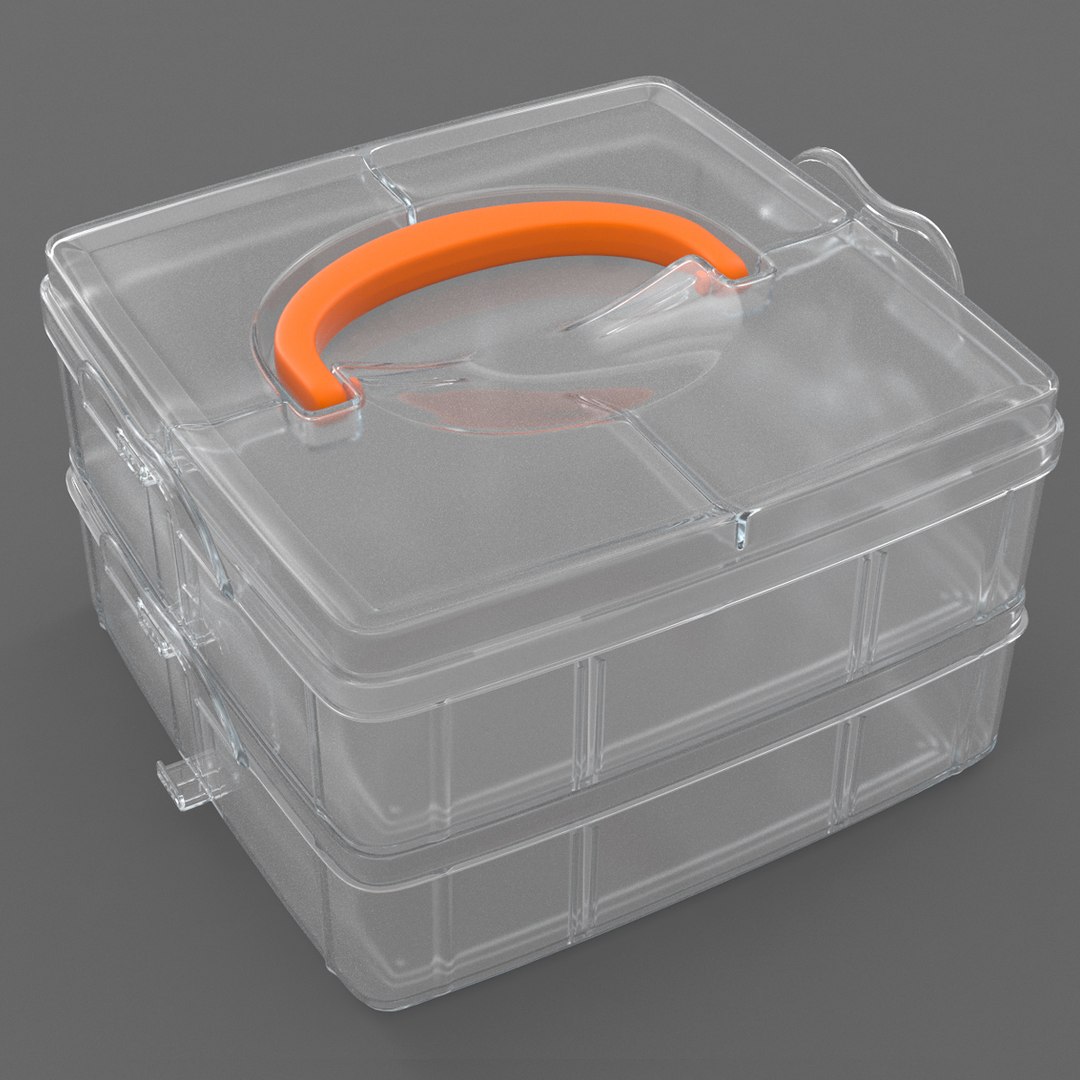 Plastic Box 3D Model - TurboSquid 2234639