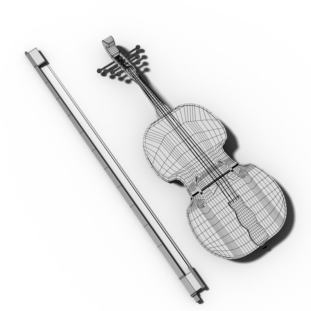 Violin 3D - TurboSquid 2108355