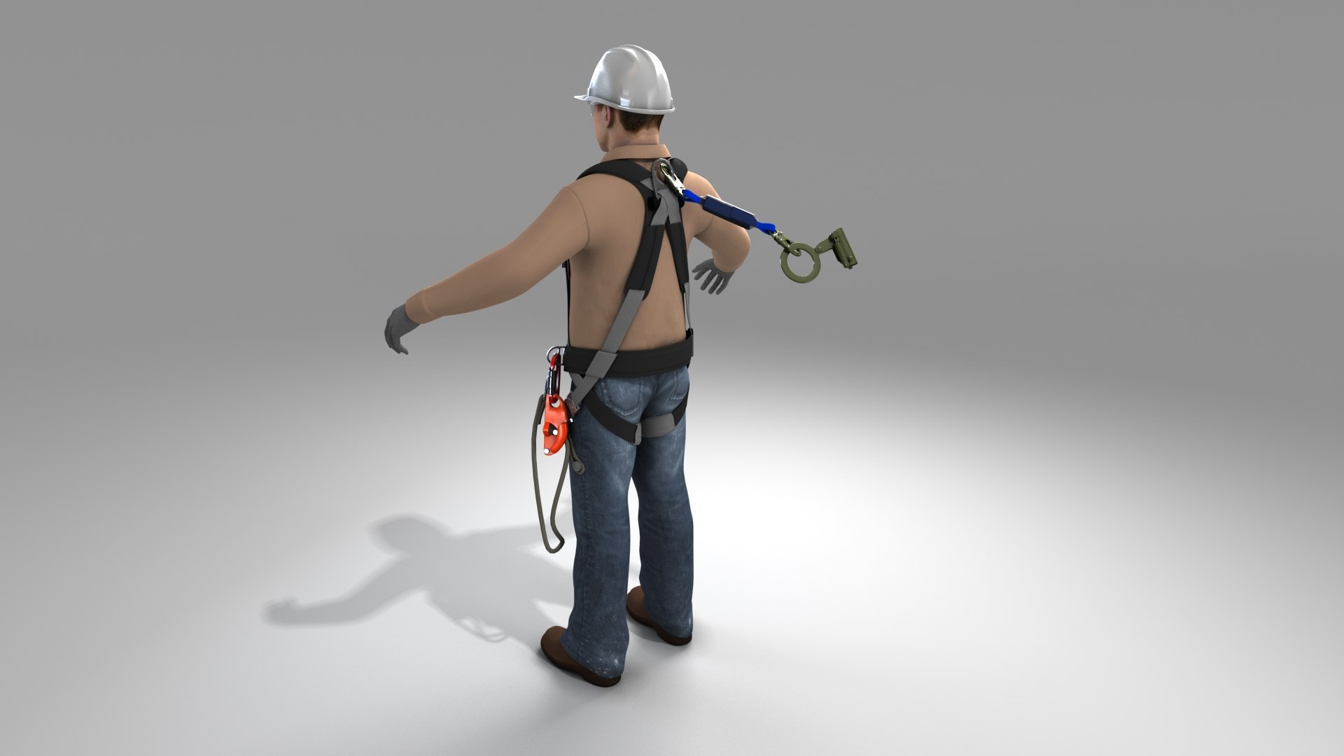 Safety Male Industrial 3D Model - TurboSquid 1490281