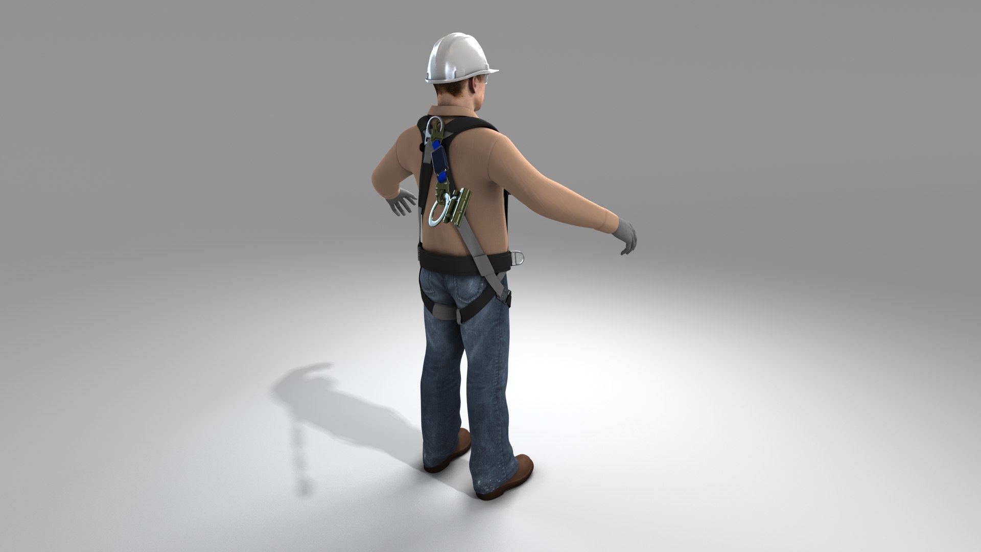 Safety Male Industrial 3D Model - TurboSquid 1490281
