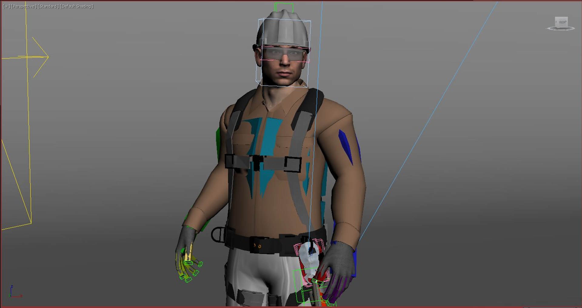Safety Male Industrial 3D Model - TurboSquid 1490281