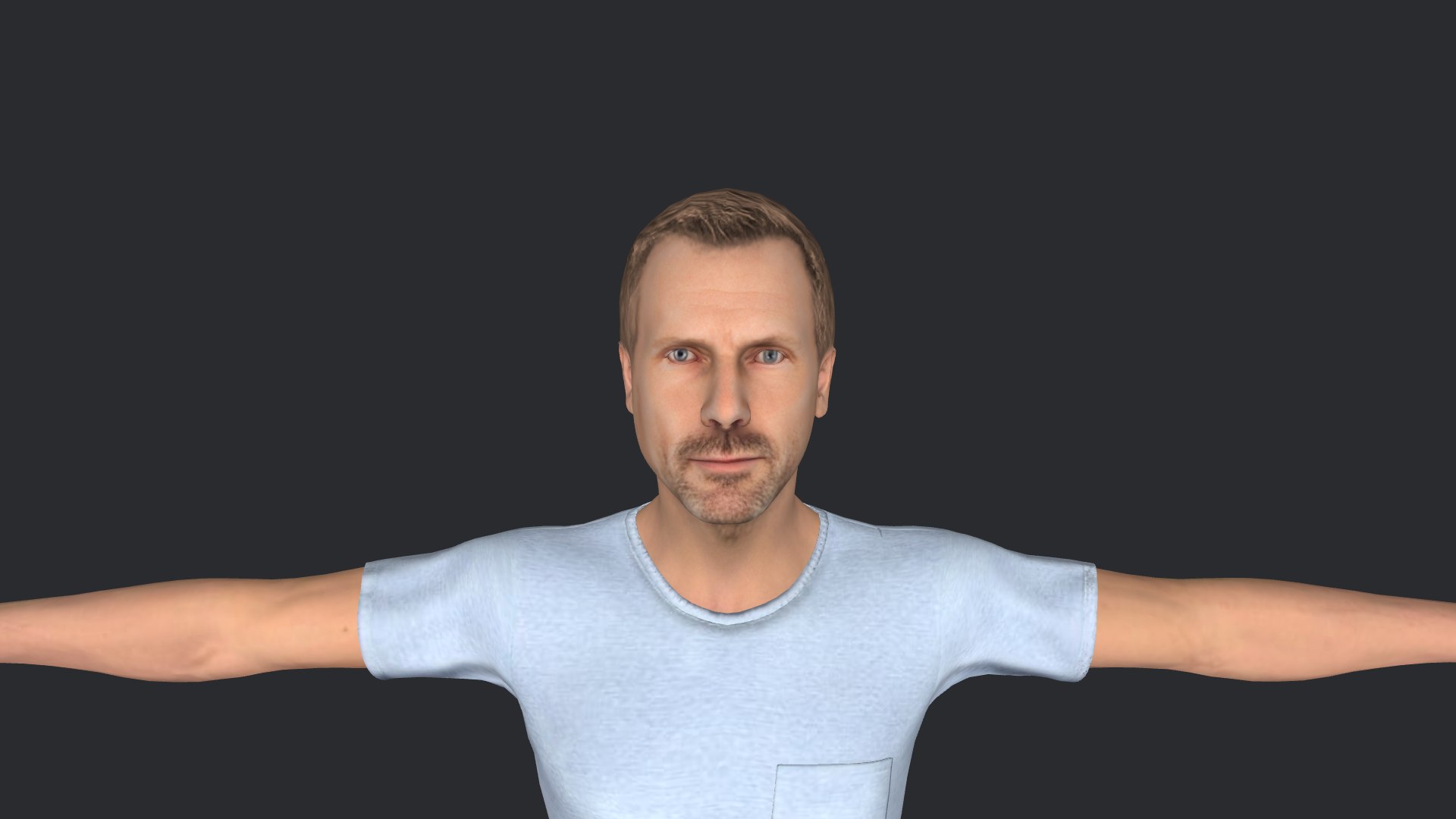 MD Gregory House Hyper Realistic Full Body Fully Rigged 3D Character 3D ...