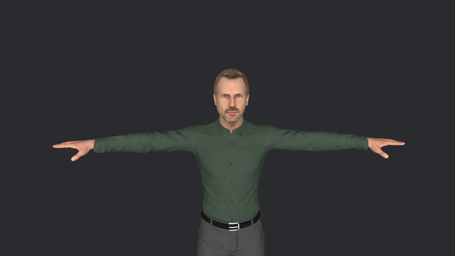 MD Gregory House Hyper Realistic Full Body Fully Rigged 3D Character 3D ...