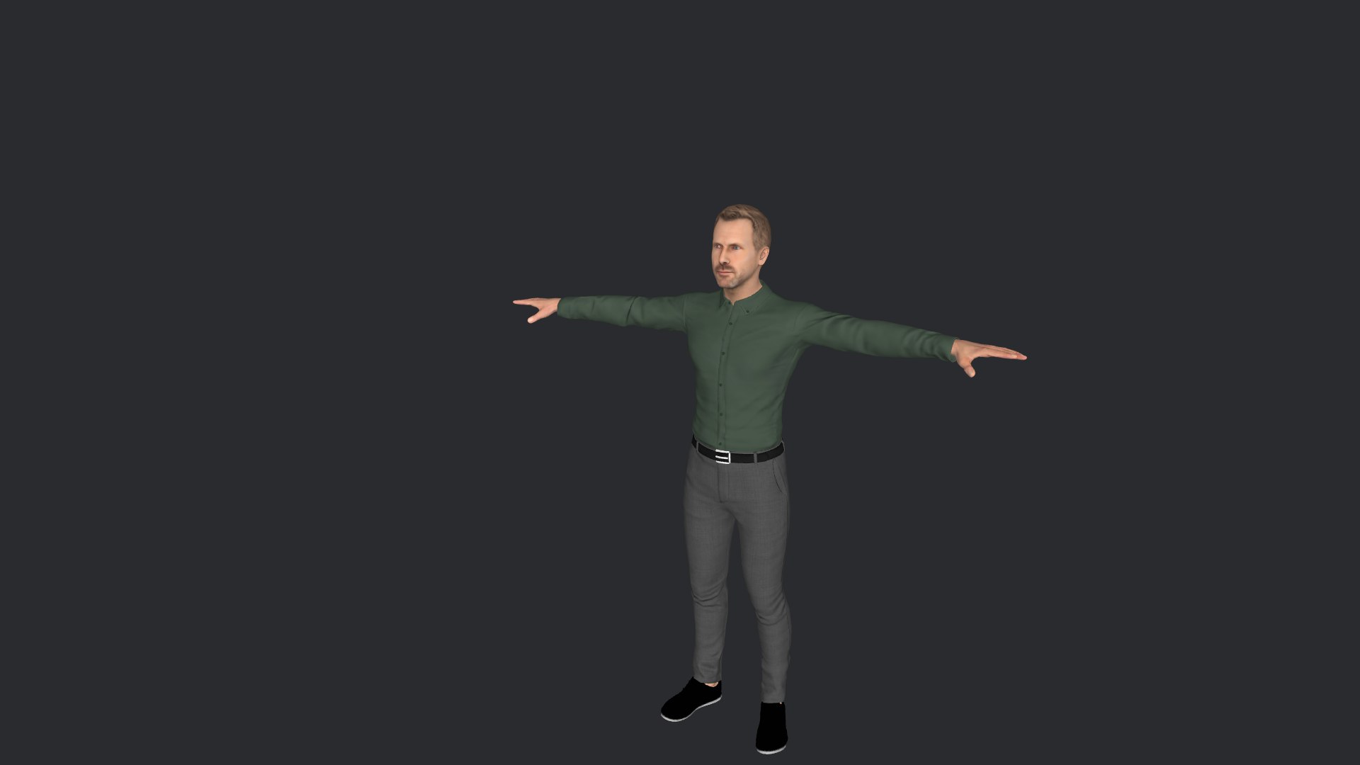 MD Gregory House Hyper Realistic Full Body Fully Rigged 3D Character 3D ...