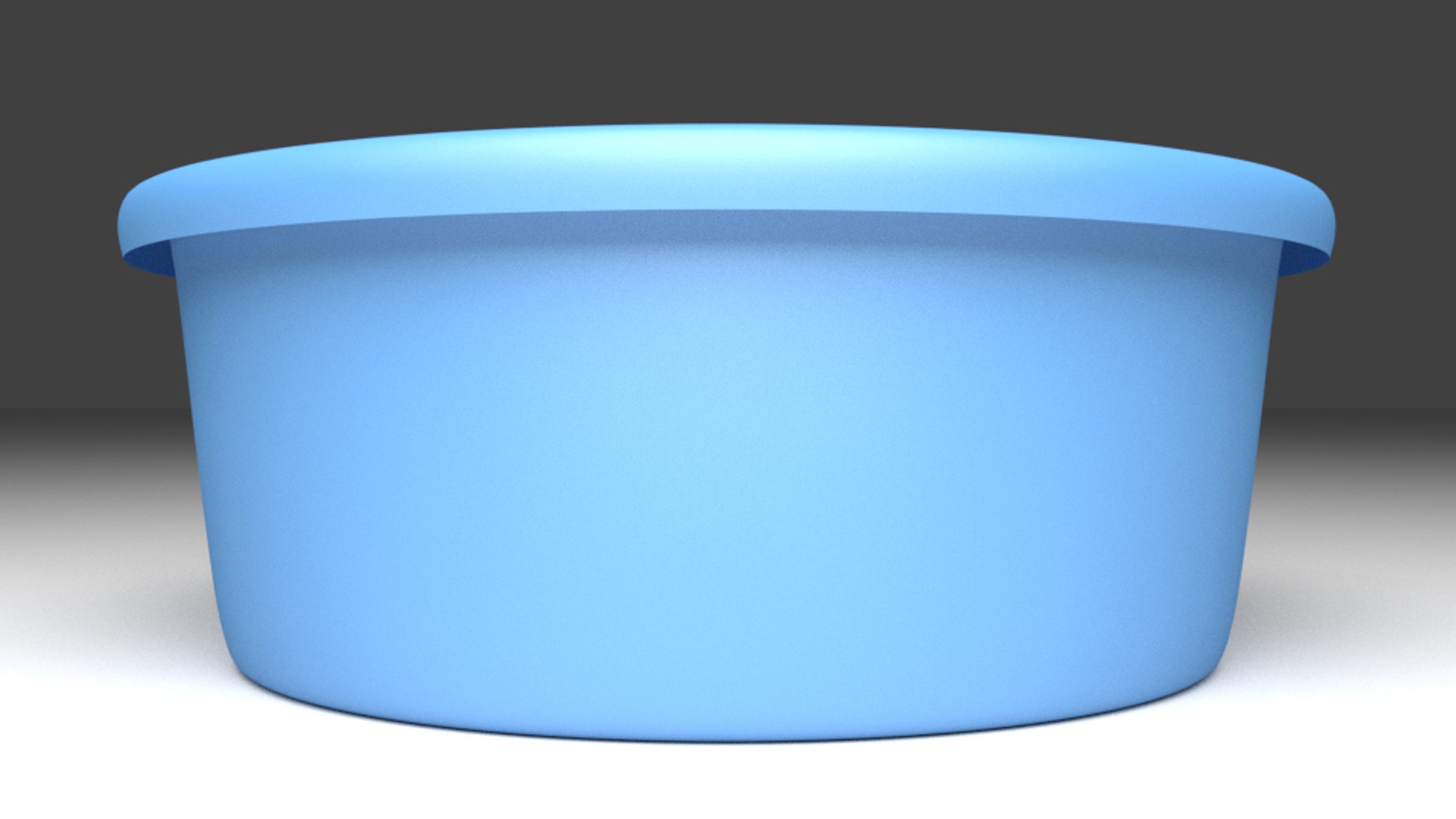 3D Plastic Wash Basin - TurboSquid 1460659