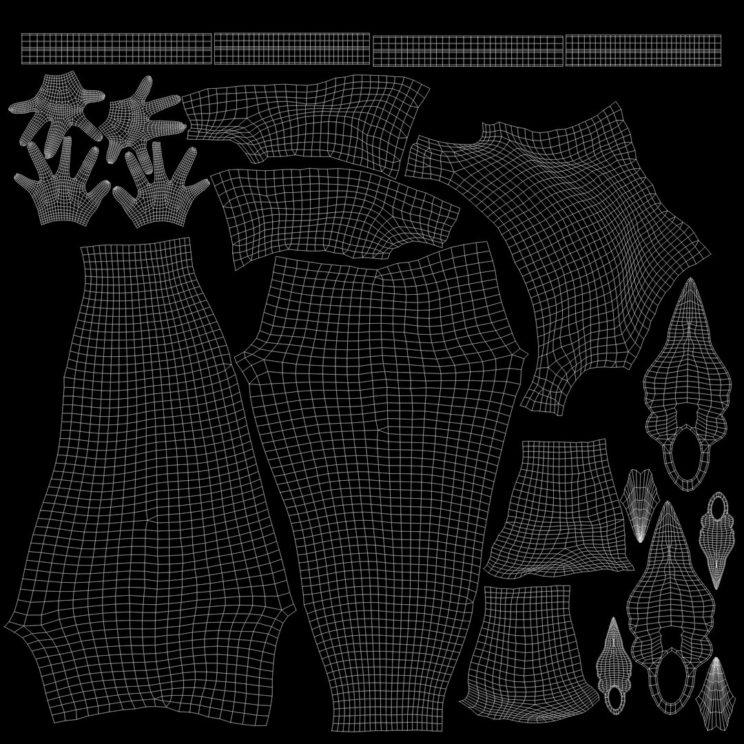 3D Full Fly Character Costume Outfit - TurboSquid 1928714