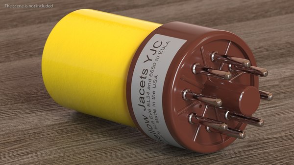 3D Tube Converter Yellow Jackets YJC - TurboSquid 1726572