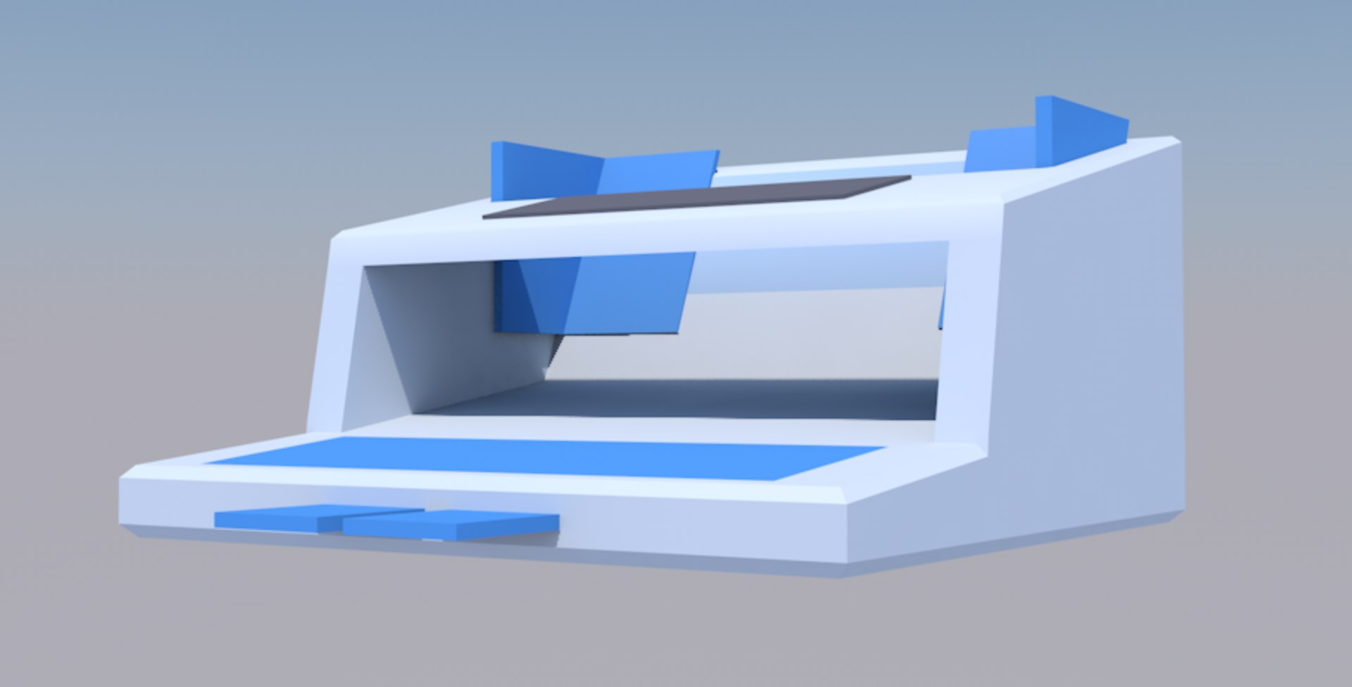 3D Money Counter Machine - TurboSquid 1629357