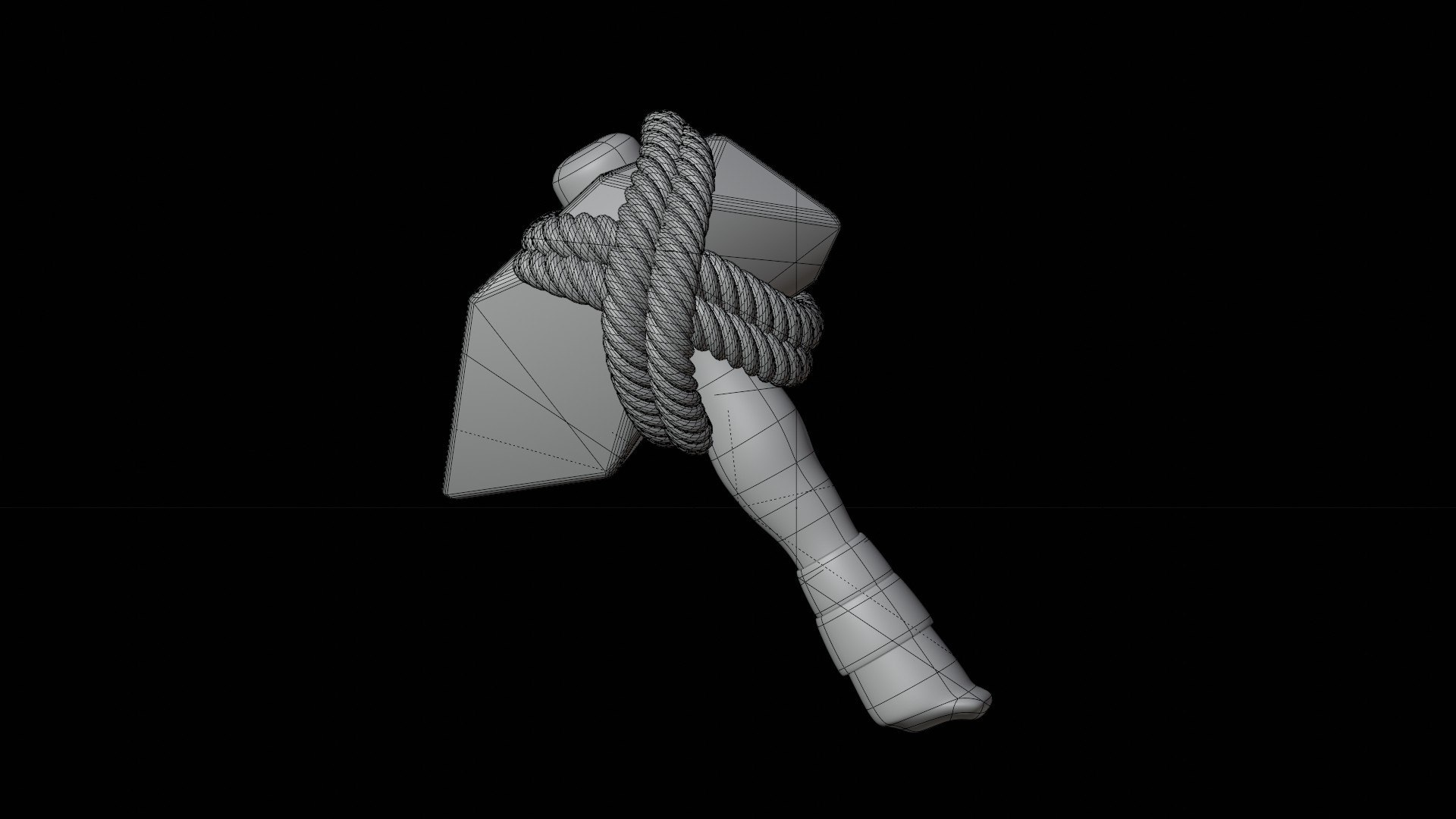 Battle Hammer 3D Model - TurboSquid 2212675