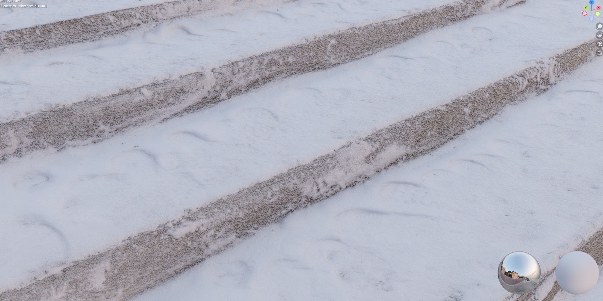 3D 8k winter steps 01 - TurboSquid 2013213