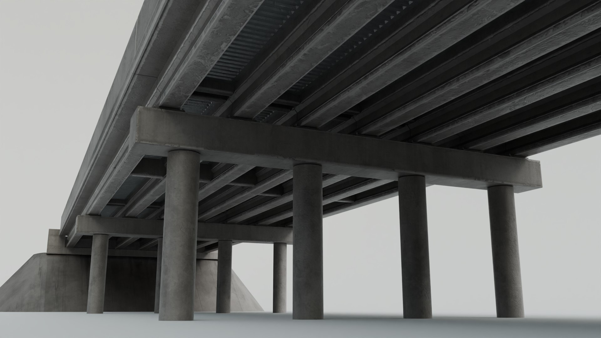 Overpass Bridge 3D Model - TurboSquid 2238946