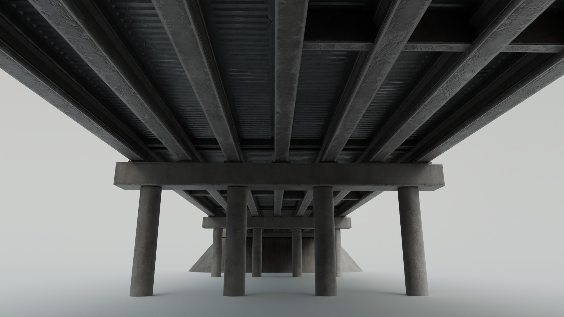 Overpass Bridge 3D Model - TurboSquid 2238946