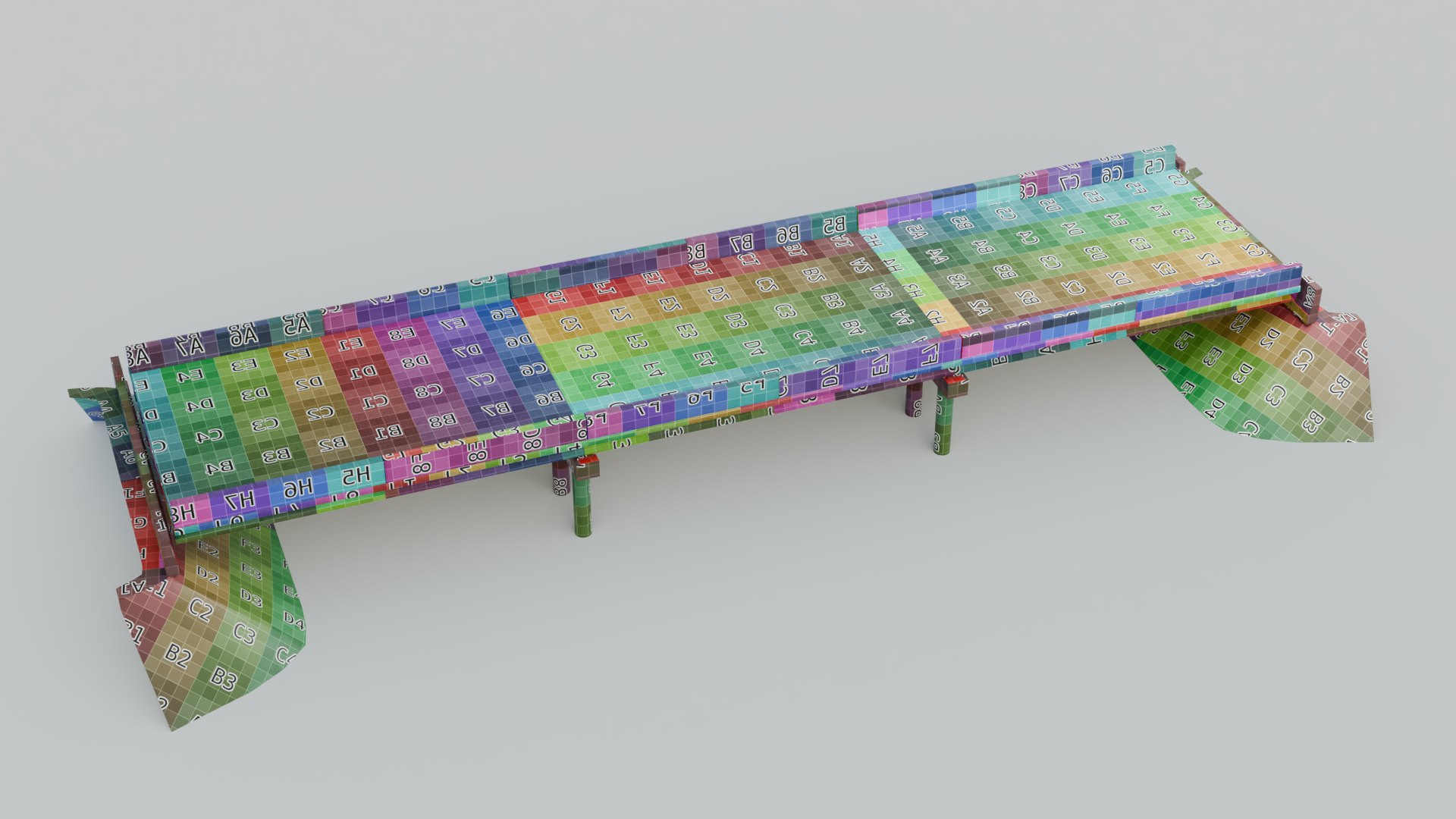 Overpass Bridge 3D Model - TurboSquid 2238946