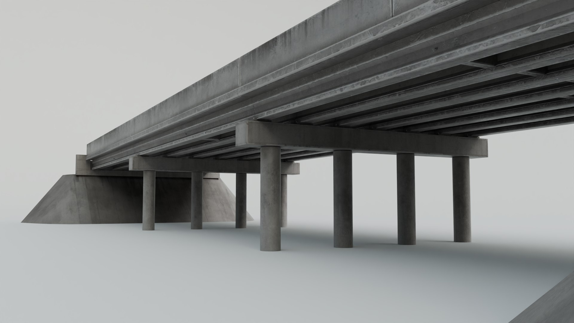 Overpass Bridge 3D Model - TurboSquid 2238946