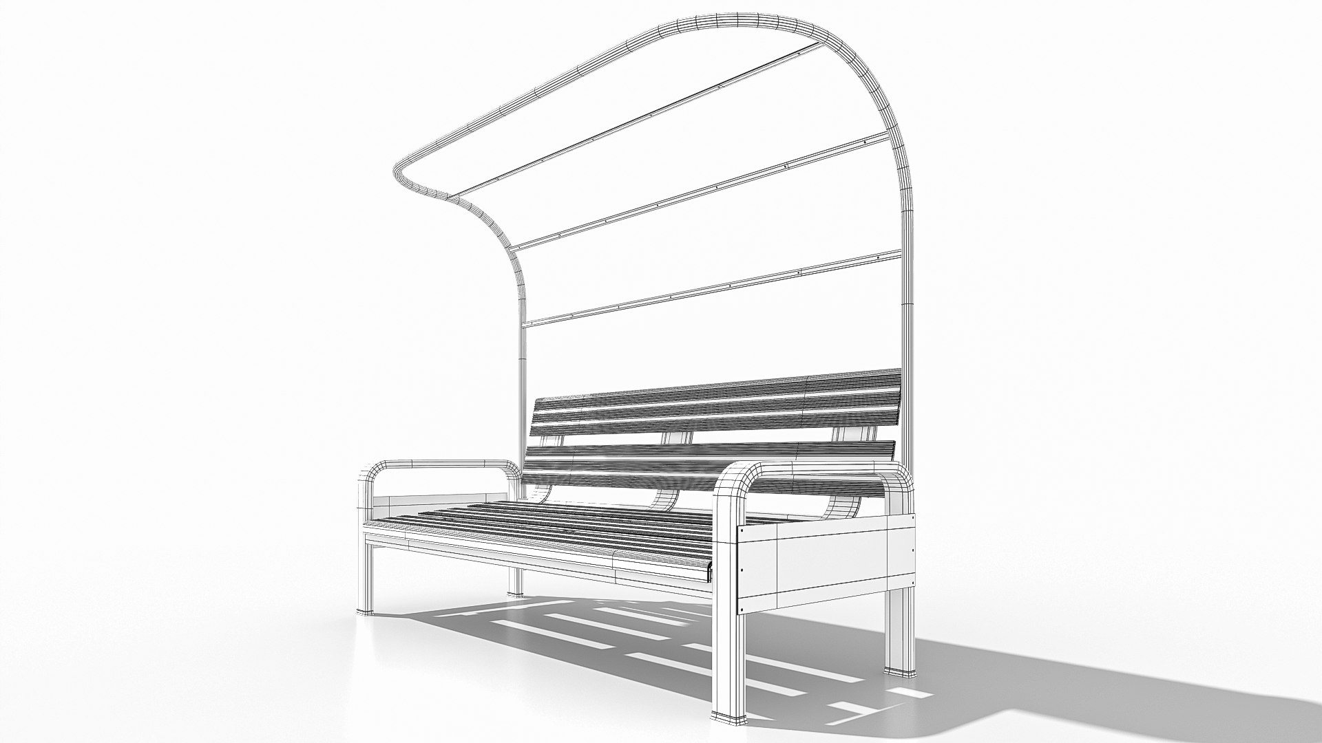 3D Tennis Bench 01 Model - TurboSquid 1833925
