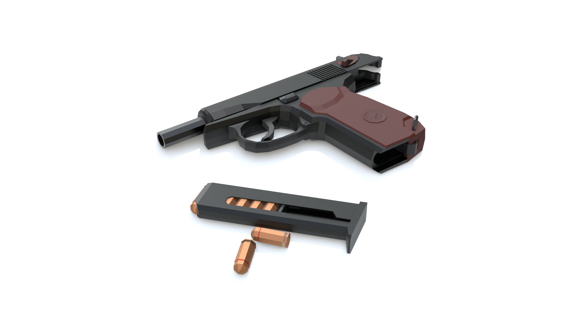 Makarov 3D Model - TurboSquid 2238515
